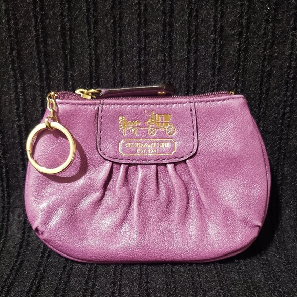 Coach | Bags | Coach Keychain Coin Purse 5 | Poshmark